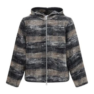 Our Legacy SweaT-shirt zipp&eacute; - Homme - Sweatshirts et sweats &agrave; capuche - Multicolore - Taille: XL