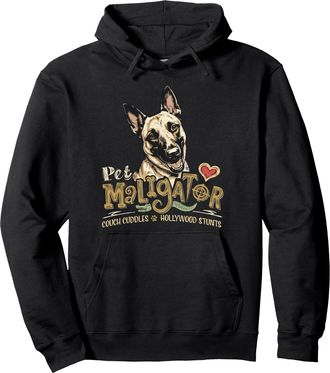 Creativemotions Belgischer Malinois - Pet Maligator Pullover Hoodie