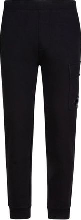 C.P. Company Diagonal Raised Fleece Cargo Sweatpants - - Trousers - Herren - Schwarzk - L