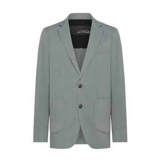 Roberto Ricci Design Rrd, Homme, Costumes, Gris, Taille: XL Summer Wooltech Blazer