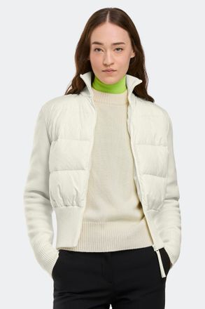 Canada Goose HyBridge Strickjacke mit breiter Steppung