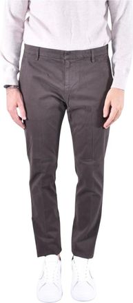 Dondup Gaubert Slim Chino - Homme - Pantalons - Brun - Taille: W32