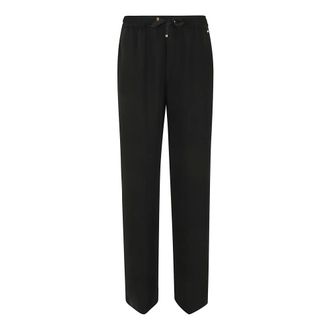 Herno Femme, Pantalons, Noir, Taille: 38 FR Cotton Blend Track Pants