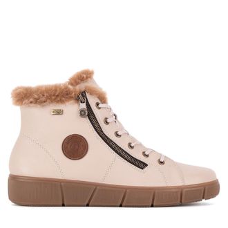 Remonte Schnürschuhe Remonte D1T72-60 Beige