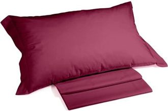 Caleffi Bettwäsche-Set für Doppelbett aus 100% Baumwolle, 240 x 285 cm, Spannbettlaken für Doppelbett, Matratzenschoner 180 x 200 cm, für Matratze mit Einer H