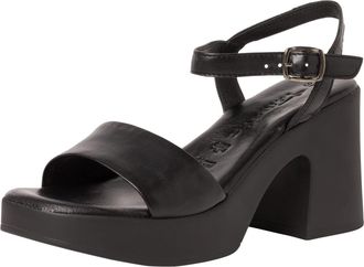 Tamaris Damen 1-1-28044-30 Sandale Mit Absatz, Schwarz, 37 EU