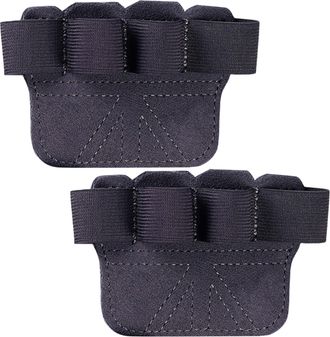 Generico Gewichtheber-Handschuhe - Gewichtheber-Handschuhe - Gewichtheber-Handschuhe 4 - echtes Finger-Fitnessstudio - Fitness-Handschuhe - Handgriffpolster