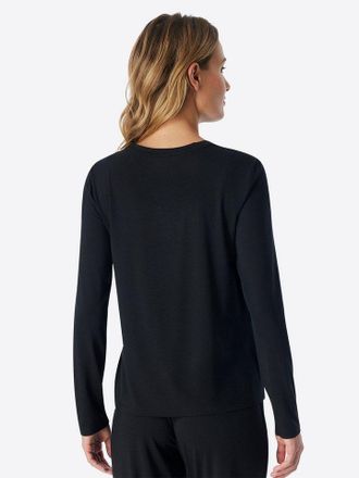 Schiesser Pyjamaoberteil Mix Relax Schlafshirt, Pyjama Shirt, Nachtshirt