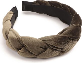 Dreshow Geflochtene Stirnb&auml;nder f&uuml;r Damen Samt Haarreifen Elastische Criss Cross Haarb&auml;nder Zubeh&ouml;r