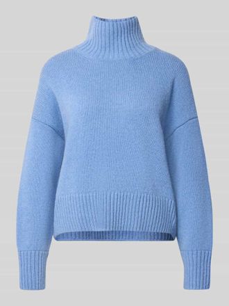 Lanius Relaxed Fit Pullover aus Schurwoll-Mix in Strick-Optik