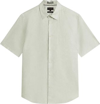 Ted Baker Palomas Leinenhemd In Hellgr&uuml;n