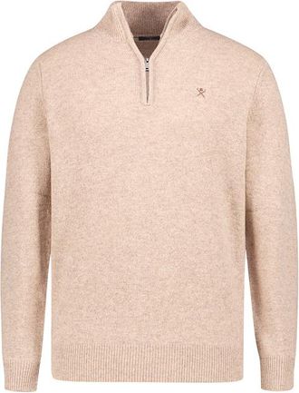 Hackett Herren Troyer beige unifarben