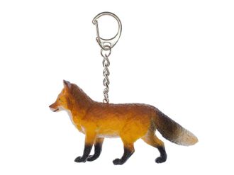 Miniblings Fuchs Schl&uuml;sselanh&auml;nger Fox Rotfuchs Wald Fuchsanh&auml;nger 85mm braun - Handmade Modeschmuck I I Anh&auml;nger Schl&uuml;sselring Schl&uuml;sselband Keyring