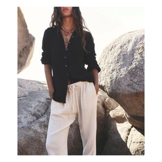 Xirena Chemise Scout Gaze de Coton Xirena