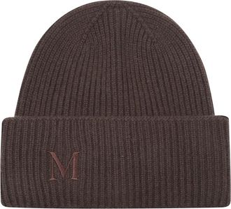 Max Mara Retina Beanie - - Accessories - Damen - Braun - ONE SIZE