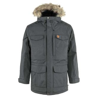 Fjällräven Herren Nuuk Parka, Basalt, XXL