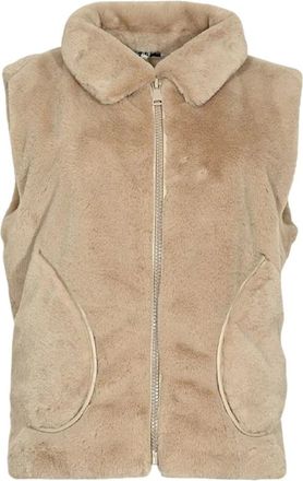 Maicazz Damen, Jacken, Beige, SGr&ouml;&szlig;e