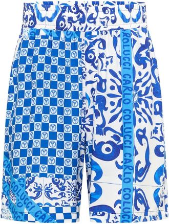 Carlo Colucci Homme, Shorts, Multicolore, Taille: 2XL Pantalons