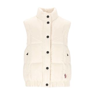 Moncler Gesteppte Daunenjacke - - Jackets - Damen - Wei&szlig; - XS