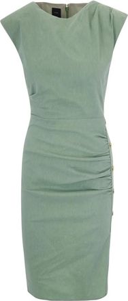 Pinko Pinko, Femme, Robes, Vert, Taille: 40 FR Alissa Midi Dress
