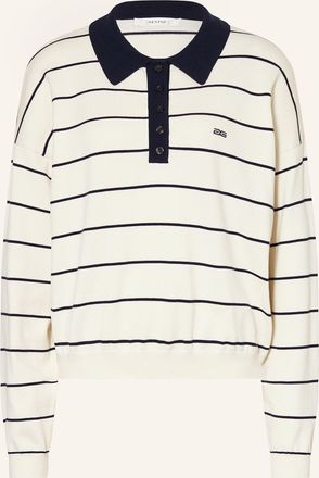 Gestuz Strick-Poloshirt Gztaige blau