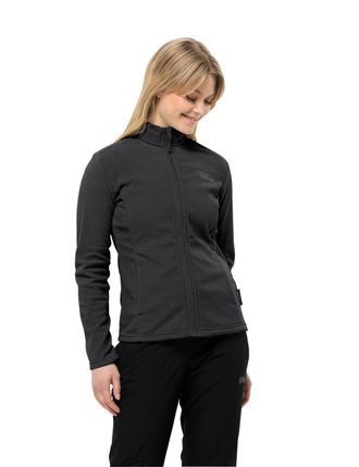 Jack Wolfskin Damen Taunus Fz W Fleece-Jacke, Schwarz, XXL EU