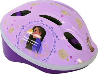 Volare Disney Wish Fahrradhelm Kinder | Kinderhelm 3 Jahre | Gr. 52-56 | 220g Leicht | Geschenke für Mädchen | Fahrrad Zubehör | Outdoor Spielzeug | Helm