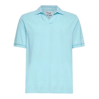 MC2 Saint Barth Homme, Tops, Bleu, Taille: L Polo Chemises