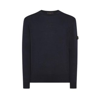Peuterey Caliper Rundhals-Strick - - Knitwear - Herren - Blau - XL