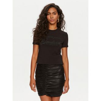 Versace Jeans Couture T-Shirt 76HAH6A8 Schwarz Regular Fit