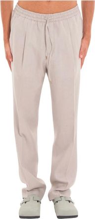 BRIGLIA 1949 Homme, Pantalons, Gris, Taille: XL Pantalon en coton l&eacute;ger pour Wimbledon