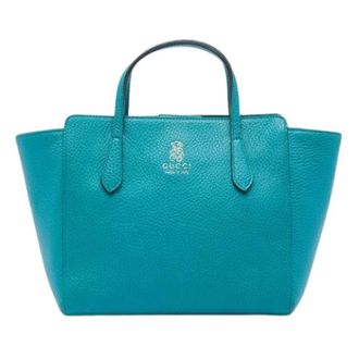 Gucci Pre-owned Mini Swing Handbag - - Pre-owned - Damen - Blau - ONE SIZE