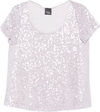 Marina Rinaldi Femme, Blouses et Chemises, Violet, Taille: 48 FR Blouses