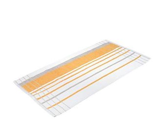 Gözze Handtuch 2er-Set, 100% Baumwolle, 50 x 100 cm, Berlin, Streifen, Mais/Taupe, 102-1120-A4