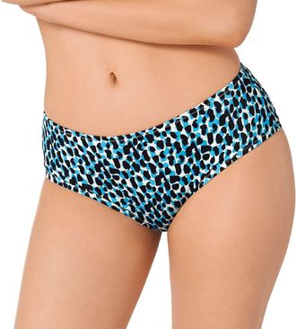 sloggi shore Damen KOH Tachai Mid Waist Bikini-Unterteile, Blue - Dark Combination, M