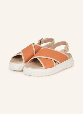 Voile Blanche Voile Blanche Plateau-Sandalen Lisa beige