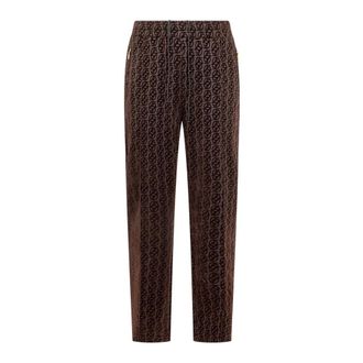 Dr&ocirc;le de Monsieur Homme, Pantalons, Brun, Taille: S Monogram Track Pants