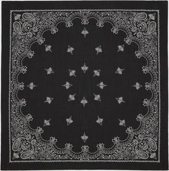 Destin Foulard Carr&eacute; Noir