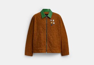 Coach Brain Dead Blouson Mit Reissverschluss Vorne