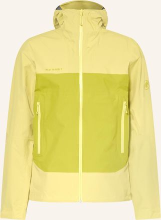 Mammut Mammut Funktionsjacke Crag Hs gelb