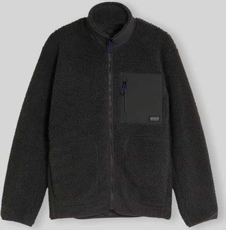 Tom Tailor Denim Teddyjacke mit Brusttasche