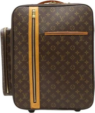Louis Vuitton unisex, Pre-owned, Brun, Taille: ONE Size Pre-owned Toile sacs-de-voyage