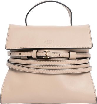 Moschino Femme, Sacs, Beige, Taille: ONE Size Sac à main avec poignée