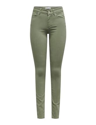 Only Onlblush Mid Skinny Col Pant PNT Rp Pantalons, Vert Olive, S / 32L Femme