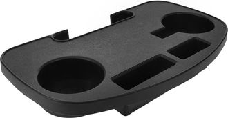 IFUNDOM Anneome Tragbarer Liegestuhl Getr&auml;nkehalter Clip mit Ablagefach Outdoor Becherhalter f&uuml;r Sonnenliegen Camping und Garten Leicht Vielseitig und Praktis