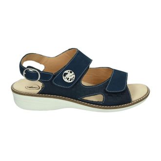 Ganter 205848 Flat Sandal - - Shoes - Damen - Blau - 38 EU