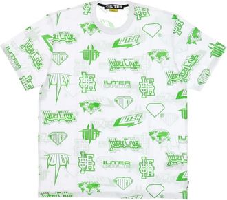 Iuter Iuter, Homme, Tops, Multicolore, Taille: XL T-Shirt Allover Horns