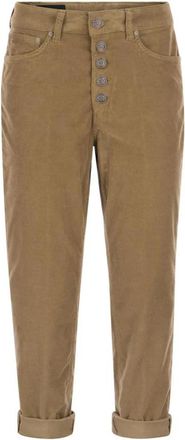 Dondup Femme, Pantalons, Brun, Taille: W29 Pantalon Coupe Droite Koons