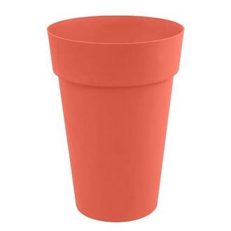 Eda Blumentopf, hoch, Toskana, &Oslash; 46 cm, Volumen 67 l, &Oslash; 46 x H 65 cm, Orange