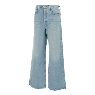 A Gold E Jeans aus regenerierter Baumwolle- Hellblau - - Jeans - Damen - Blau - W25